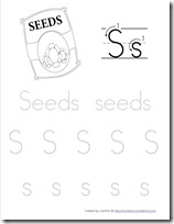 Garden Preschool Pack Printables